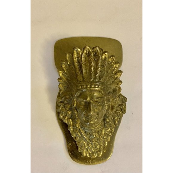 Accents | Native American Indian Chief Paper Clip Weight Decorative ...
